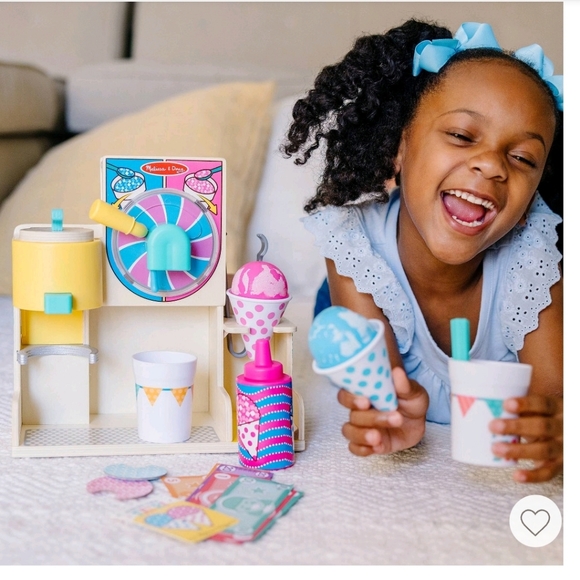 Melissa & Doug | Toys | Melissa Doug Fun At The Fair Wooden Snowcone ...